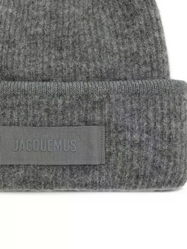 Jacquemus Le Bonnet Ribbed Beanie Hat
