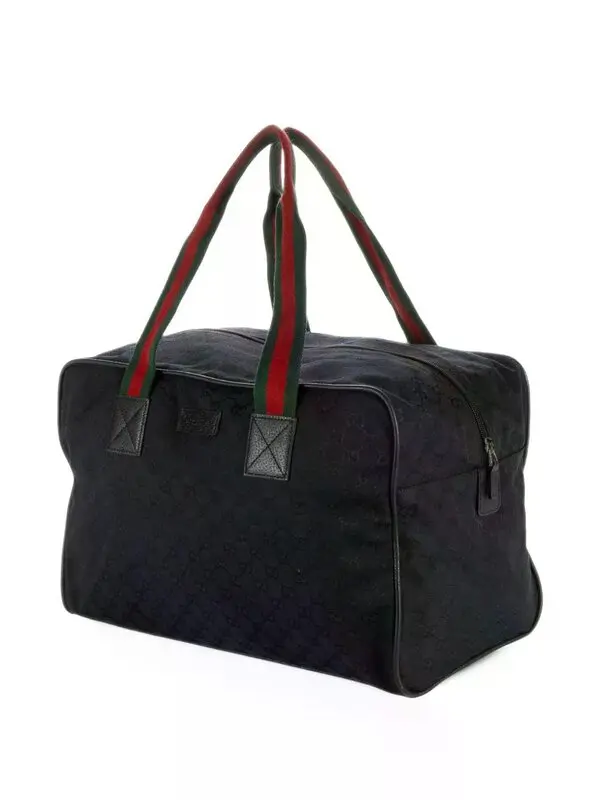 Gucci Gg Monogram Boston Travel Bag