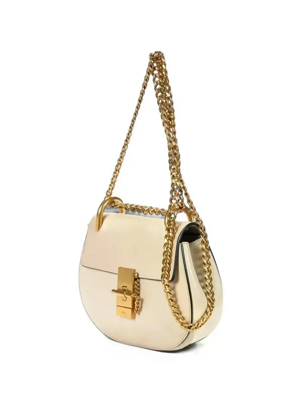 Chloé Mini Drew Grained Shoulder Bag
