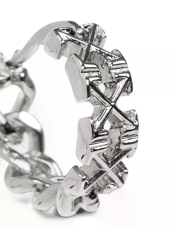 Off-White Arrows Curb-link Single Earring