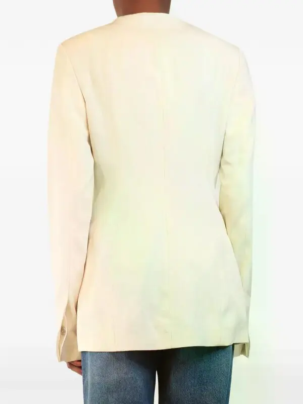 TOTEME Collarless Cinched Jacket