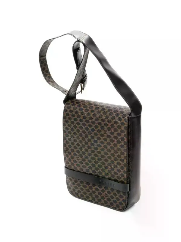 Celine Macadam Flap Messenger Shoulder Bag