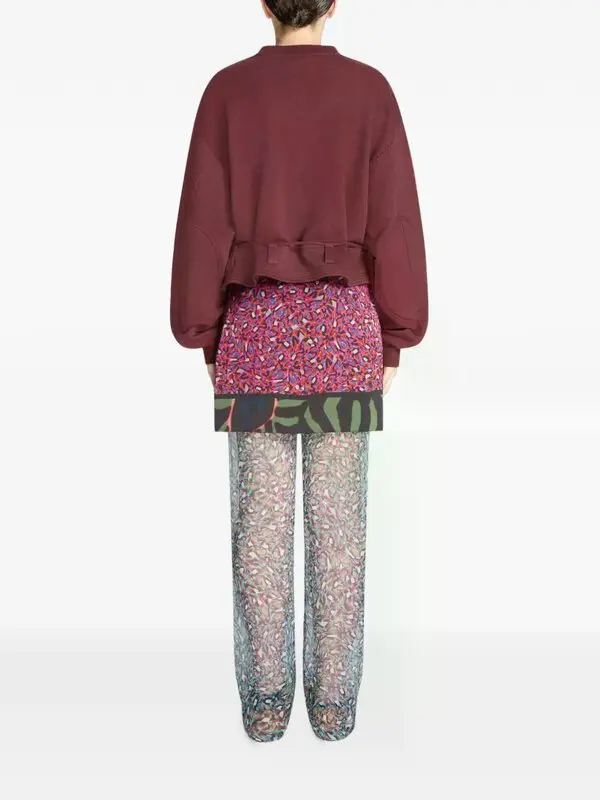 Dries Van Noten Cropped Sweatshirt