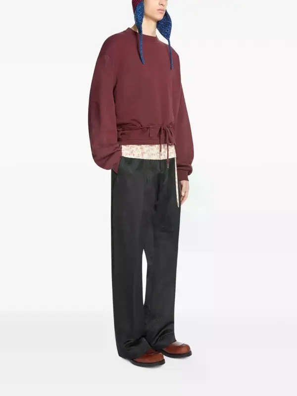 Dries Van Noten Cropped Sweatshirt