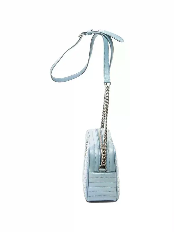 Prada Diagramme Quilted Shoulder Bag