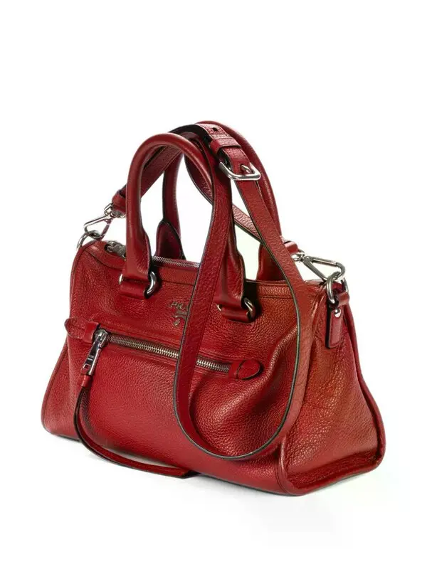 Prada Bauletto Boston Shoulder Bag