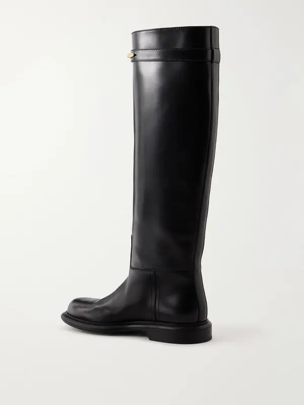 Givenchy Pinch Leather Knee Boots