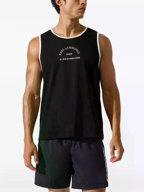 Karl Lagerfeld Rue St-guillaume Beach Tank Top