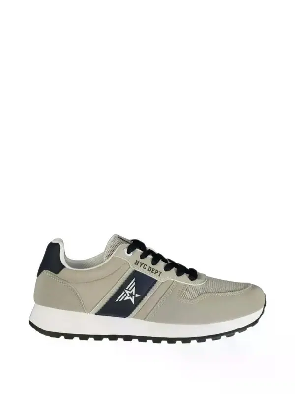 AVIREX Logo-print Panelled Sneakers