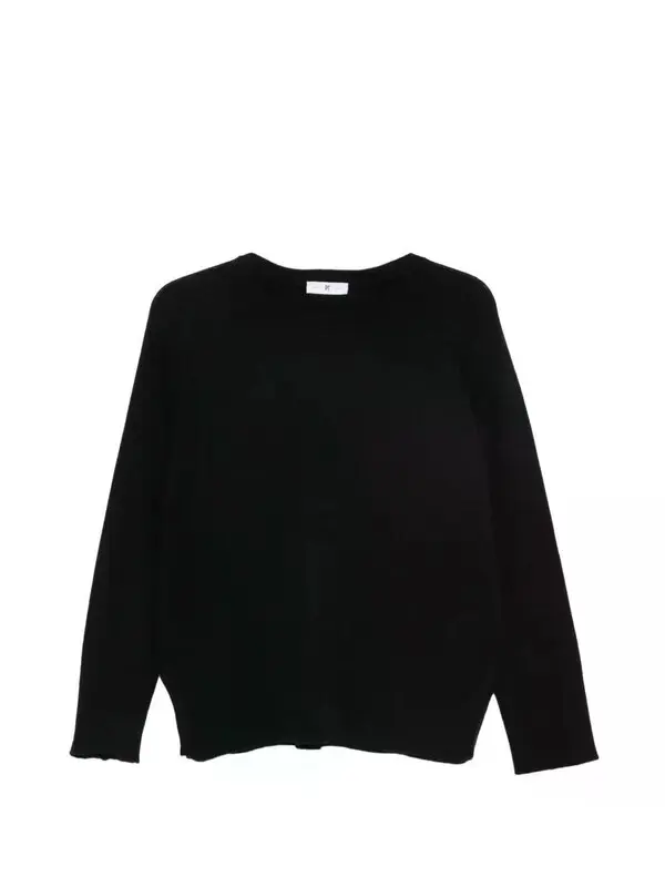 PT TORINO Raglan-sleeve Sweater - Black