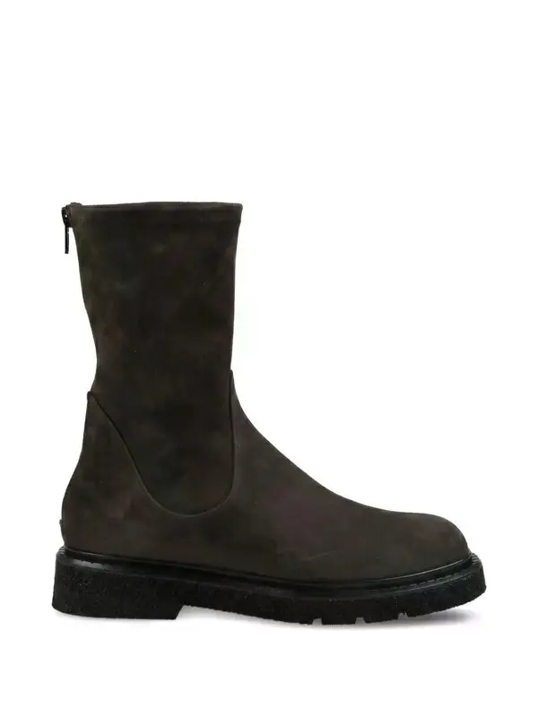GUGLIELMO ROTTA Krisalyn Stretch-suede Ankle Boots - Brown