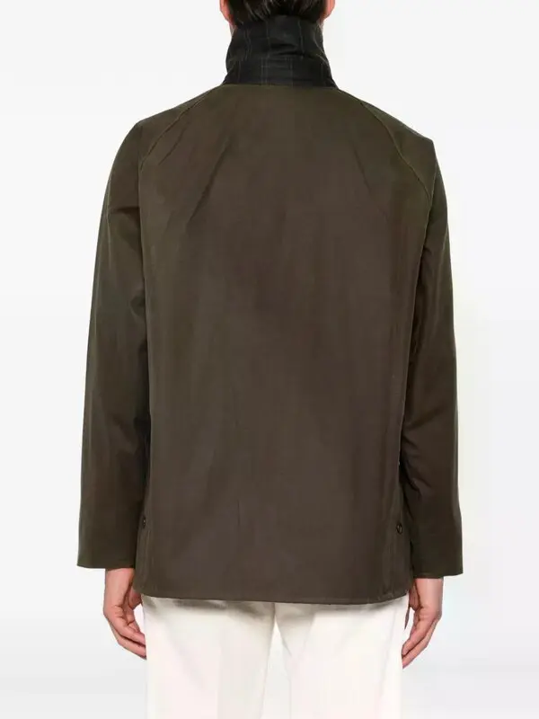 Barbour Corduroy-collar Patch-pocket Coat
