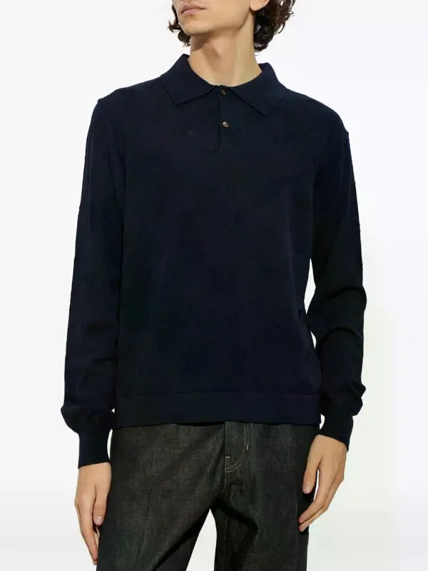 Jacquemus The Abbracio Knit Polo Shirt