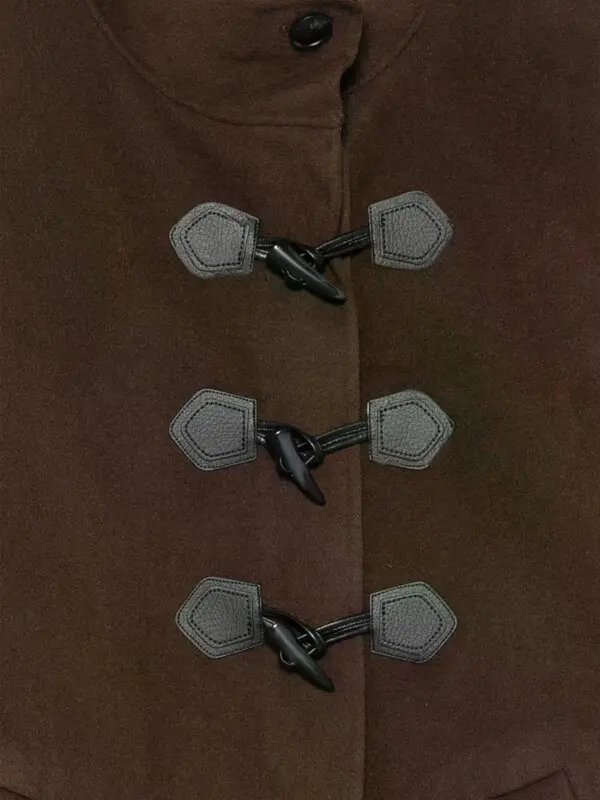 Ba&sh Kaya Toggle-fastening Funnel-neck Coat