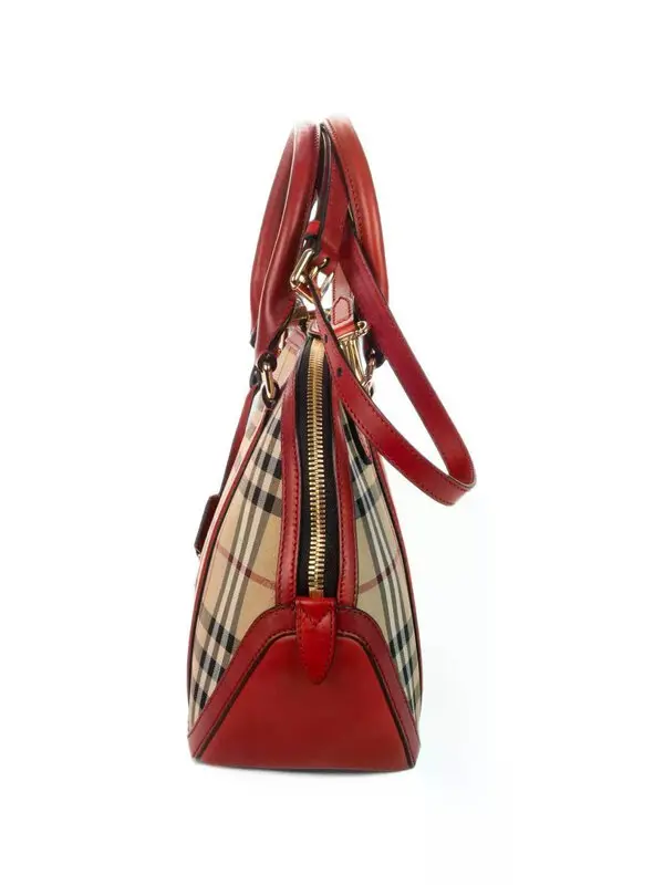 Burberry Orchard Horseferry Check Tote Bag