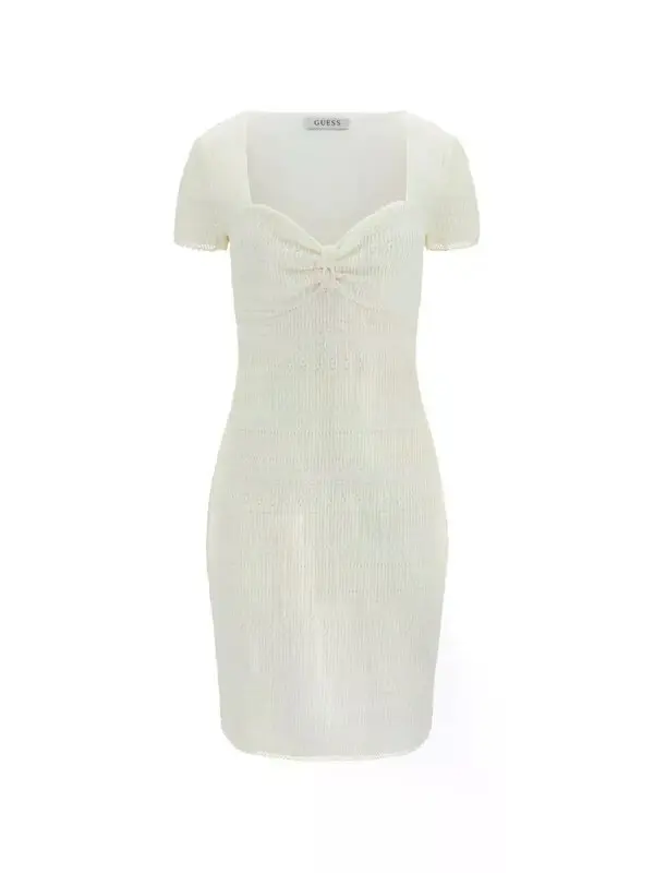 Guess Lace Mini Dress - Neutrals