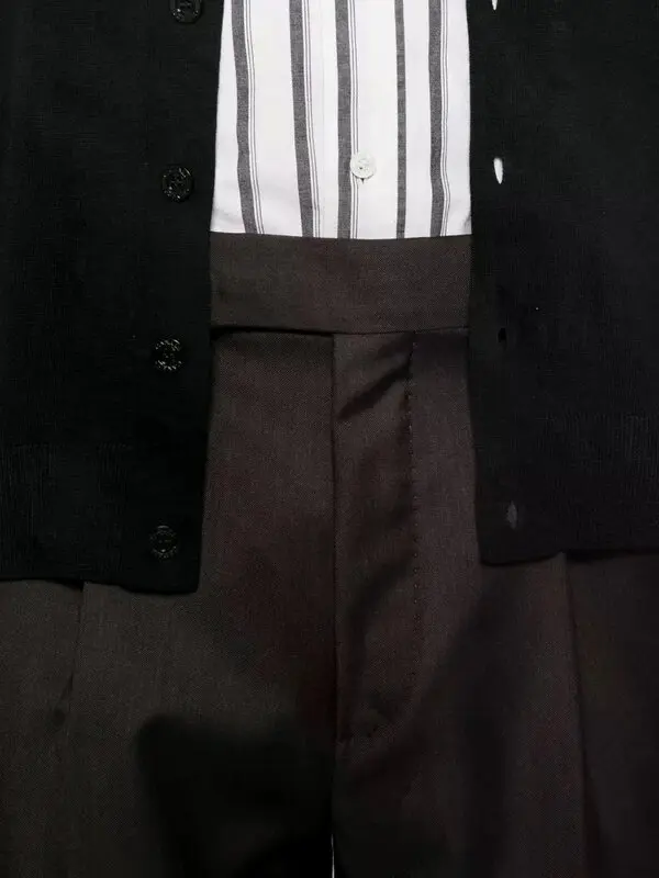 Zegna Pleated Straight-leg Trousers