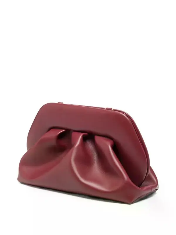 THEMOIRE Bios Ruched Clutch Bag