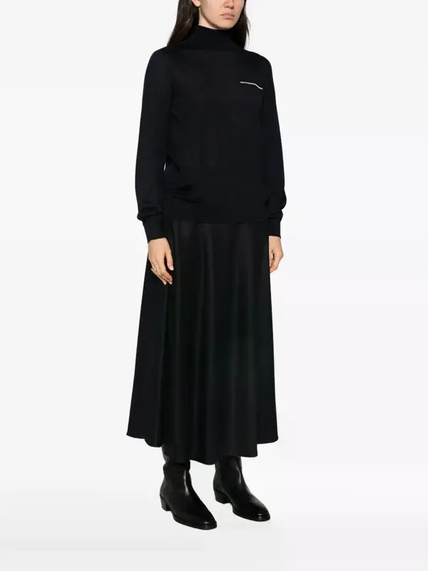 Peserico Bead-embellished High-neck Sweater
