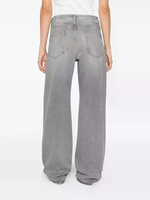 MOTHER Faded Wide-leg Jeans