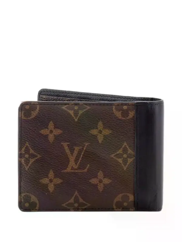 LOUIS VUITTON Multiple Wallet Macassar Monogram Canvas Small Wallets - Brown