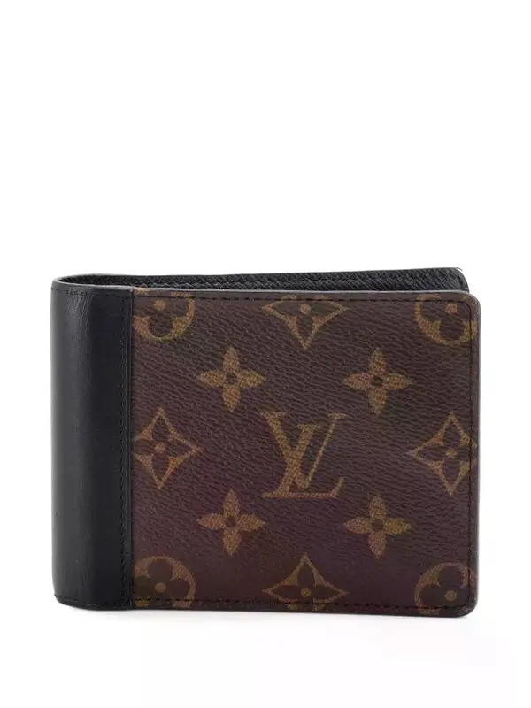 LOUIS VUITTON Multiple Wallet Macassar Monogram Canvas Small Wallets - Brown