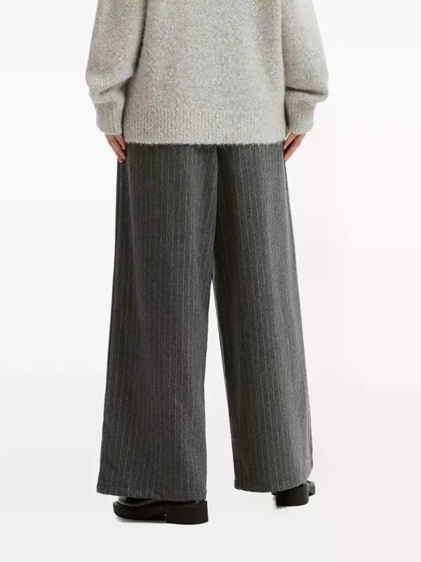 B+AB Pinstripe-pattern Pleated Trousers