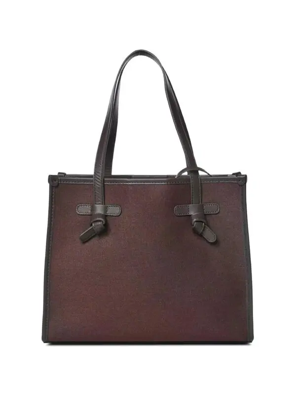 GIANNI CHIARINI Marcella Leather-trim Tote Bag - Red