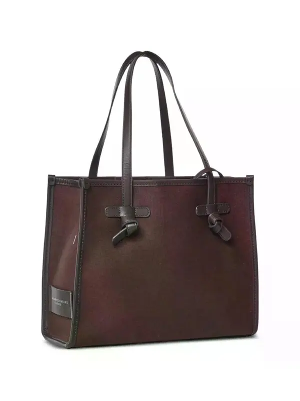 GIANNI CHIARINI Marcella Leather-trim Tote Bag