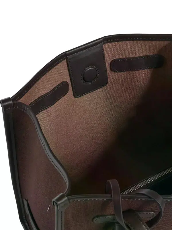 GIANNI CHIARINI Marcella Leather-trim Tote Bag