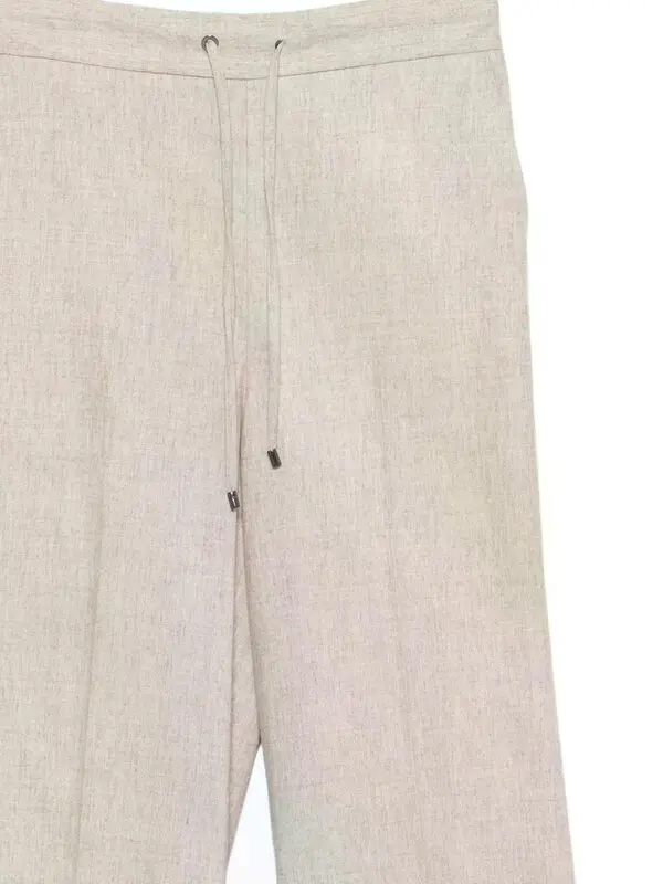 Lorena Antoniazzi Side-stripe Drawstring Trousers