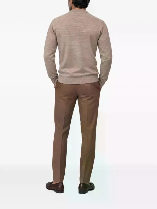 FRANZESE COLLECTION Stefano De Martino Ribbed-trim Sweater