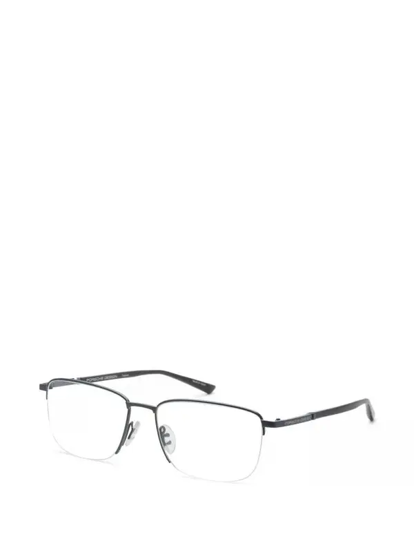Porsche Design Rectangle-frame Glasses - Grey