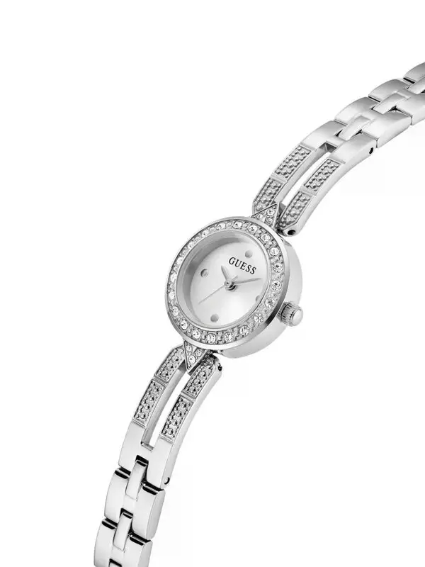 Guess Cassidy Crystal-embellished 23mm Watch - Silver