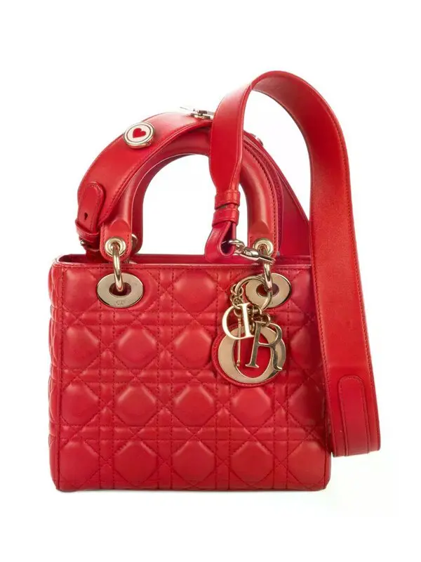 Dior Small Lady Cannage Two-way Handbag