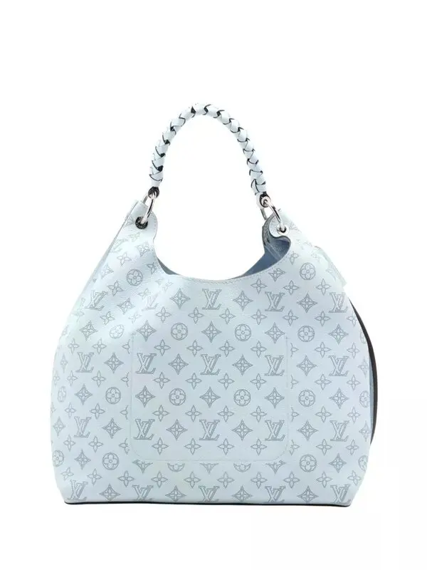 LOUIS VUITTON 2021-2026 Monogram Mahina Carmel Hobo Bag
