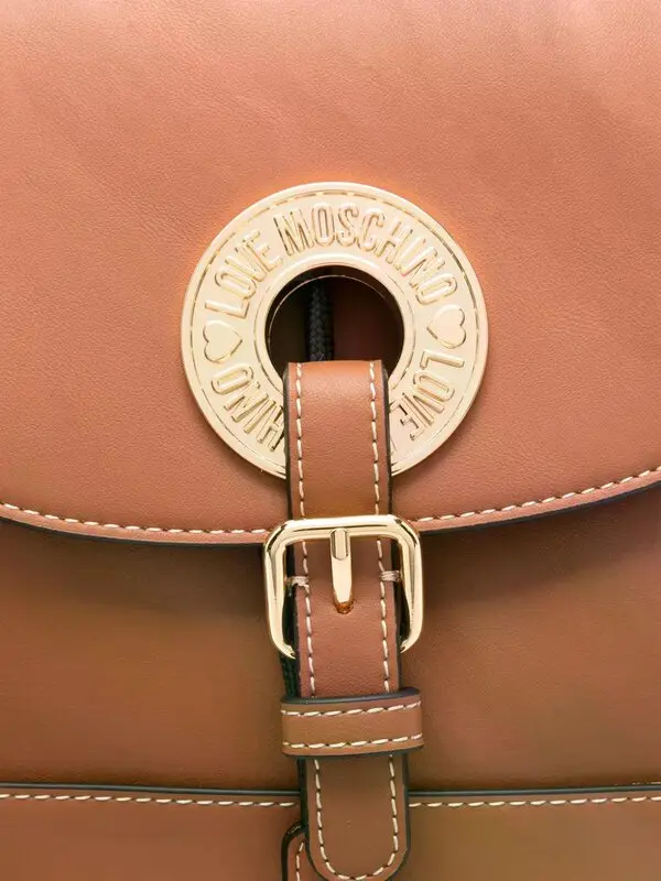 Moschino Logo-plaque Backpack