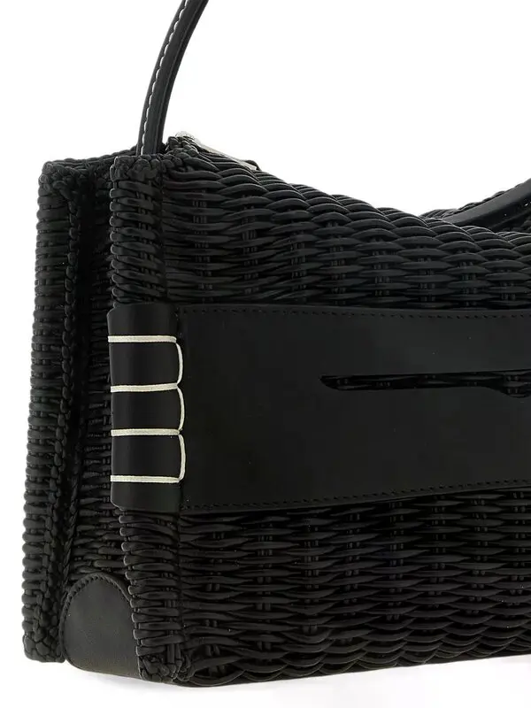 JW Anderson Loafer Woven Leather Tote Bag