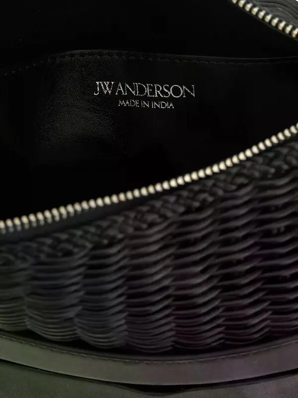 JW Anderson Loafer Woven Leather Tote Bag
