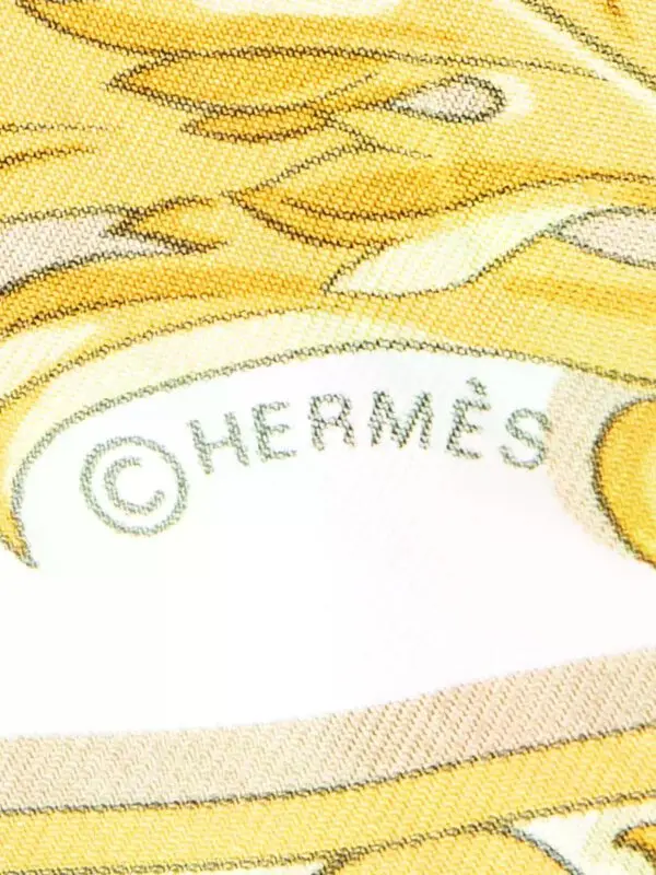 Hermès Courbettes & Cabrioles Scarf