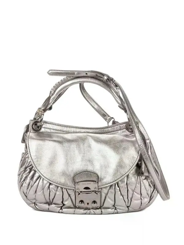 Miu Miu Matelassé Leather Shoulder Bag