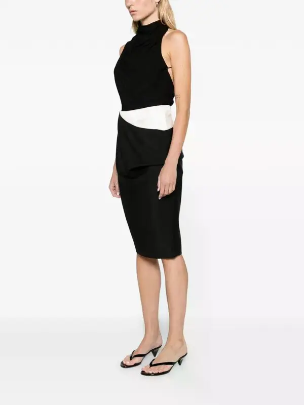 RÓHE Double Waistband Skirt - Black