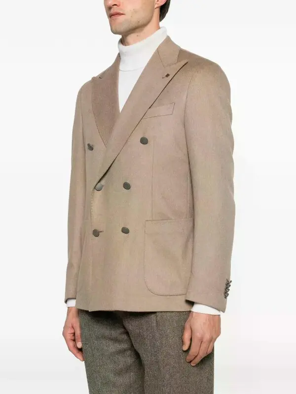 Tagliatore Double-breasted Peak-lapel Blazer