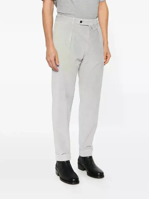 BERWICH Pleated Corduroy Trousers