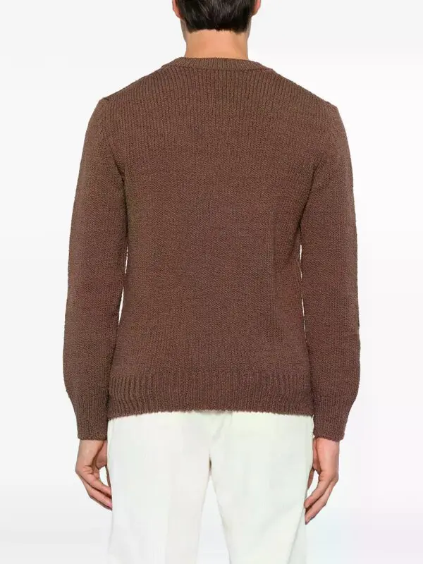 GRAN SASSO Ribbed-knit Virgin Wool Sweater