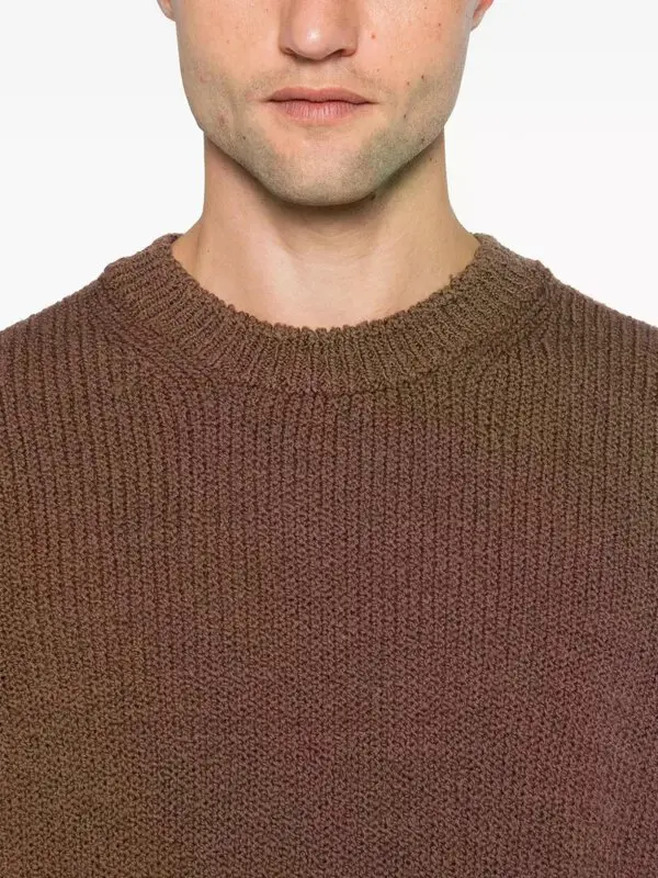 GRAN SASSO Ribbed-knit Virgin Wool Sweater