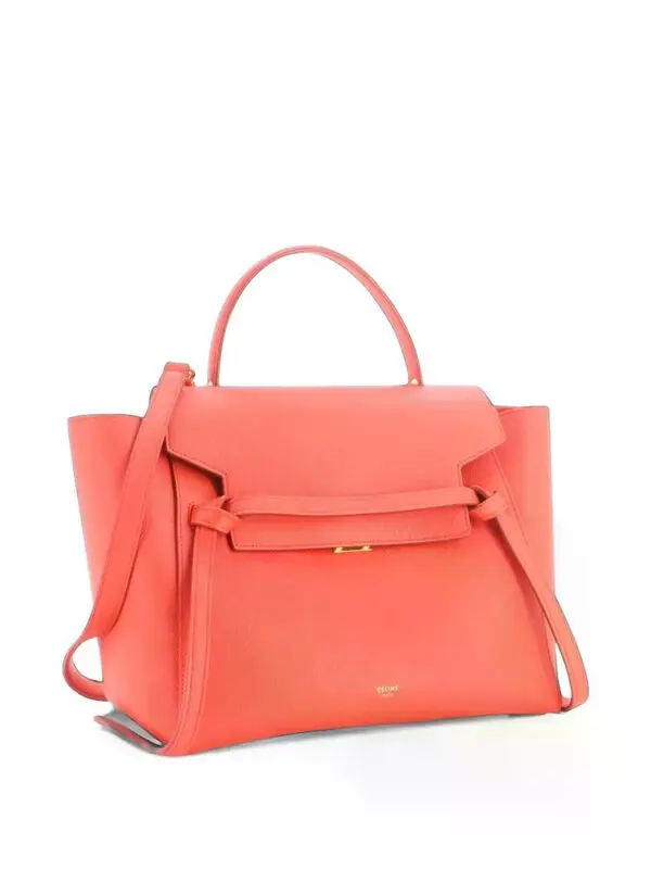 Celine Belt Bag Textured Leather Mini Shoulder Bag