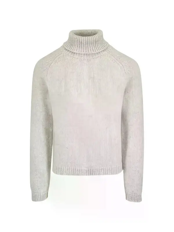 TOM FORD Roll-neck Raglan-sleeve Sweater - Grey