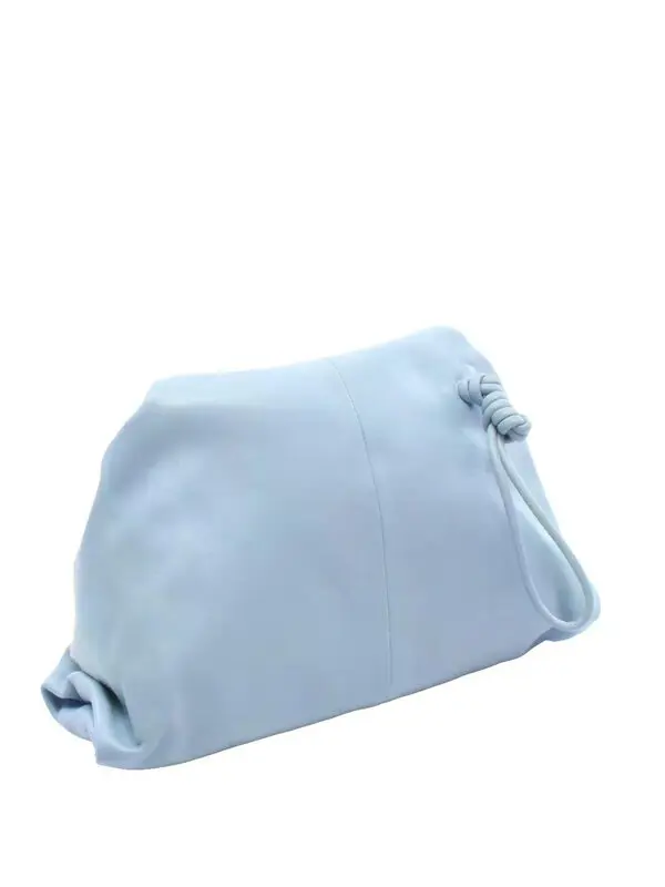 Bottega Veneta 2012-2026 Leather Bv Trine Angular Clutch Bag