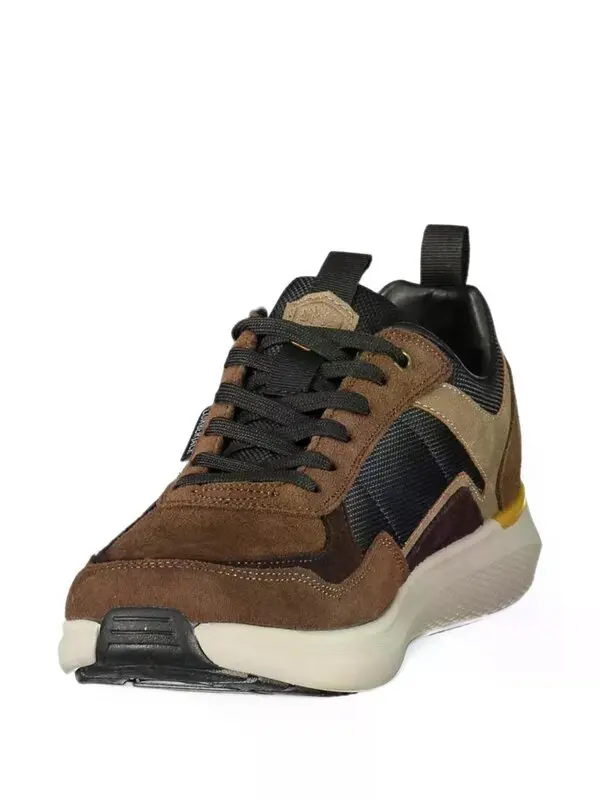 LUMBERJACK Neil Panelled Lace-up Sneakers